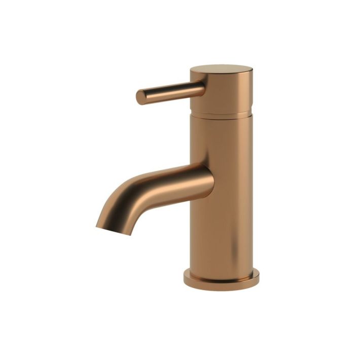Cheddar Cloakroom Basin Mixer & Waste - Brushed Bronze