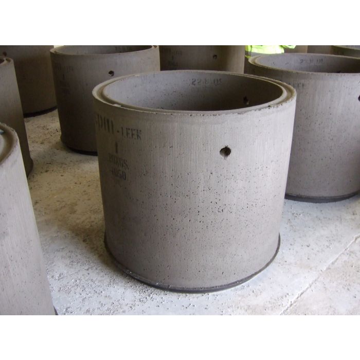 Concrete Chamber Ring - Deep Perforated/No Step - 1200 x 1000mm