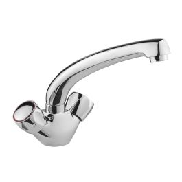 Deva Vitality Round Sink Mixer - Chrome